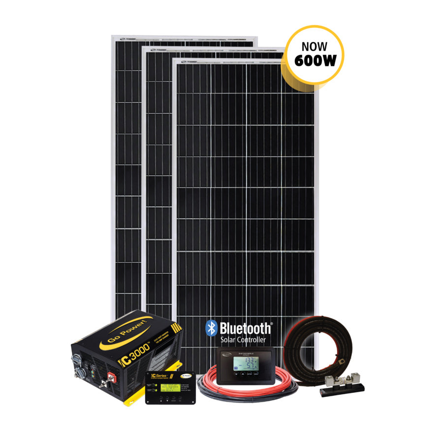 Go Extreme | Solar Extreme 600 watt Charging System — Go Power! Store